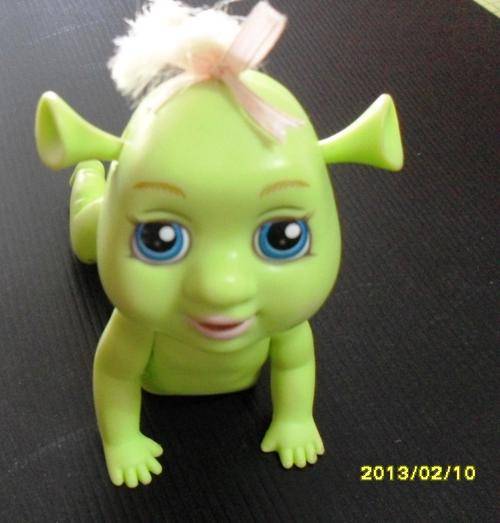 Dolls - Shrek crawling baby was sold for R10.00 on 14 May at 07:01 by ...