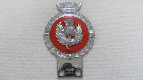 Road - Fantastic Vintage Chrome/Red Enamel J.R. Gaunt London Thistle ...