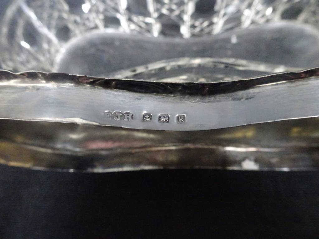 Silver - Birmingham Hallmarked Sterling Silver 1909 - 10 Trinket Dish ...