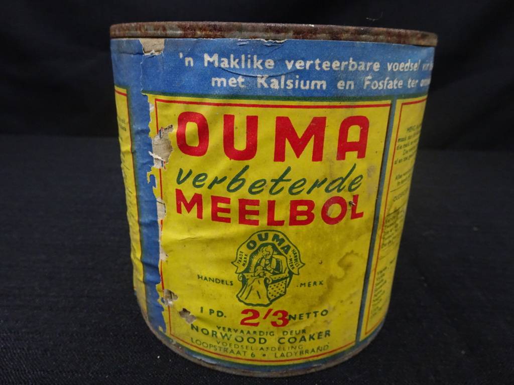 Other Kitchenalia - Stunning Vintage Ouma Balanced Meelbol Tin ...
