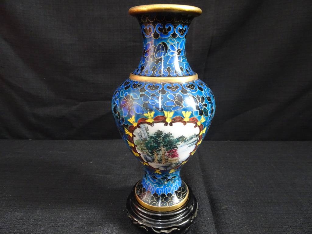 Other Metalware - Stunning Antique Highly Detailed Chinese Cloisonné ...