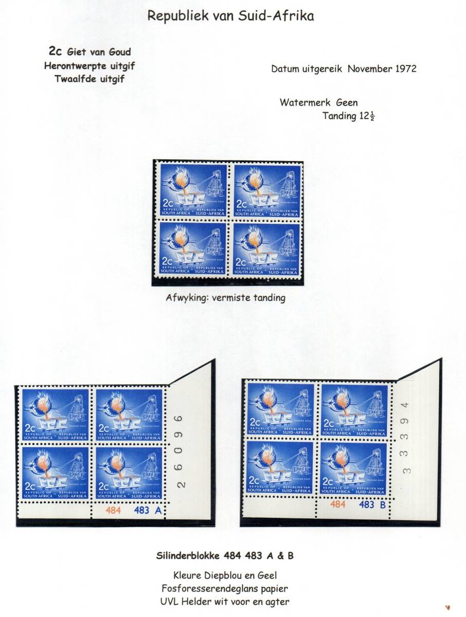 Republic of South Africa - RSA 1ST DEF 2c CONTROLS ETC ON PAGES inc RSA ...