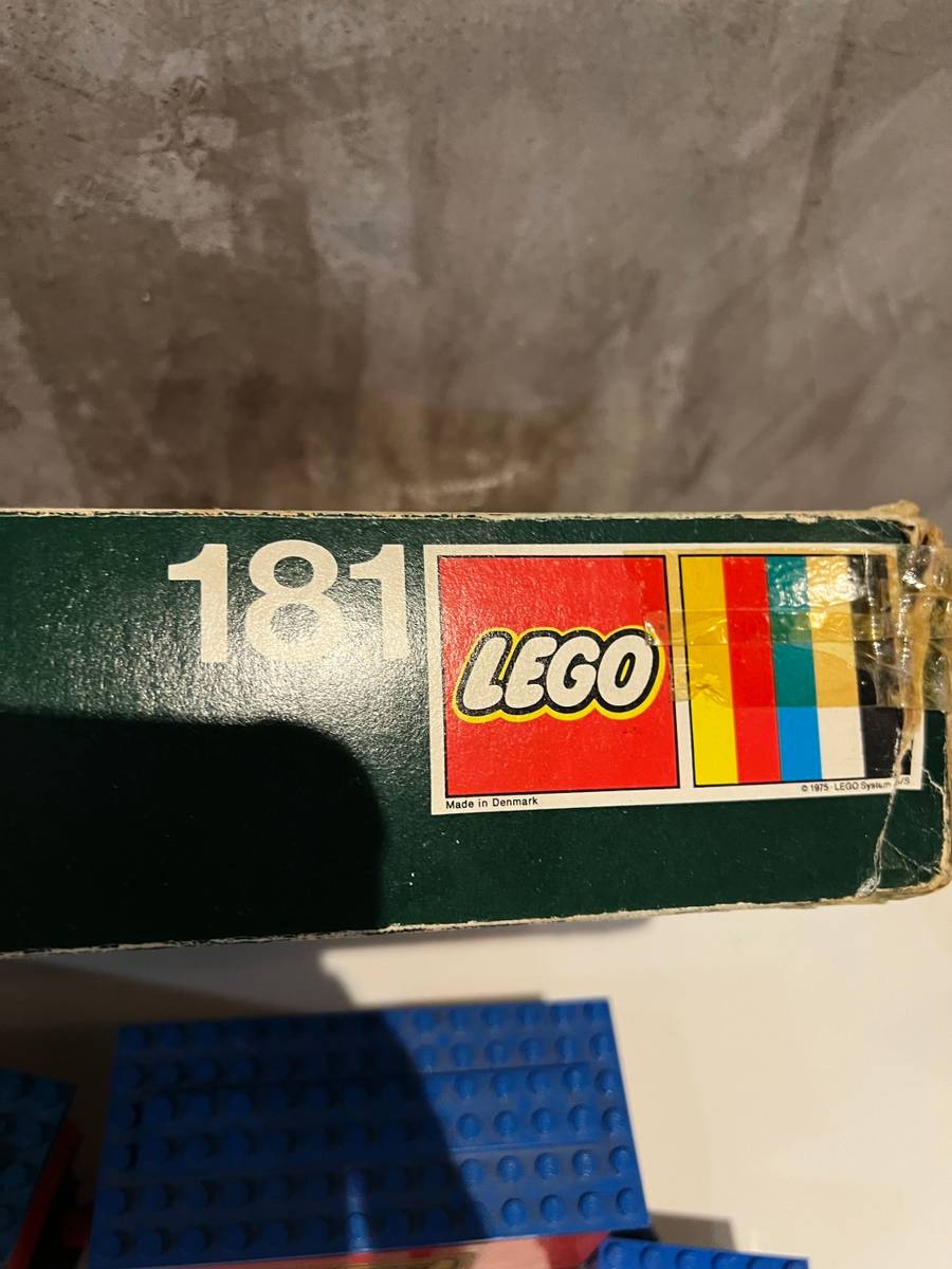 Other Antiques & Collectables - RARE VINTAGE LEGO 181 TRAIN SET IN BOX ...