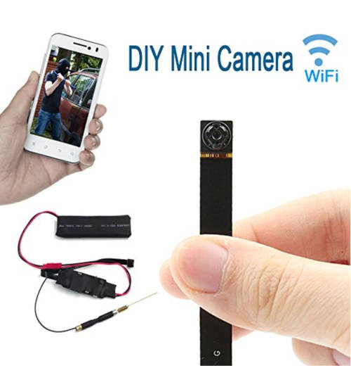 Surveillance Cameras - Wireless DIY Module Wifi IP Spy Cam Home ...