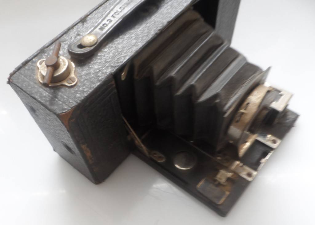 Cameras - VINTAGE 1910 KODAK 2A BROWNIE FOLDING POCKET CAMERA rare ...