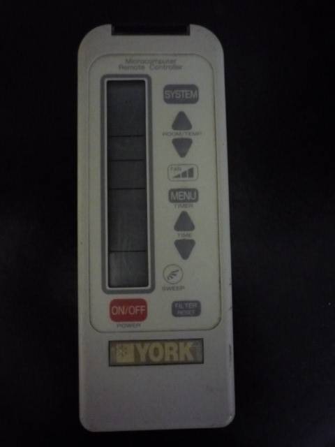 Other Home & Living - YORK AIRCONDITIONER REMOTE CONTROL ...
