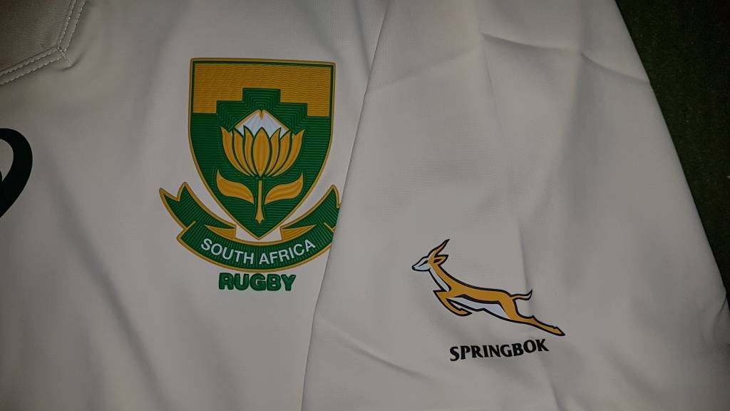 Sporting Memorabilia - SPRINGBOK AWAY GAMEDAY JERSEY was sold for R5 ...