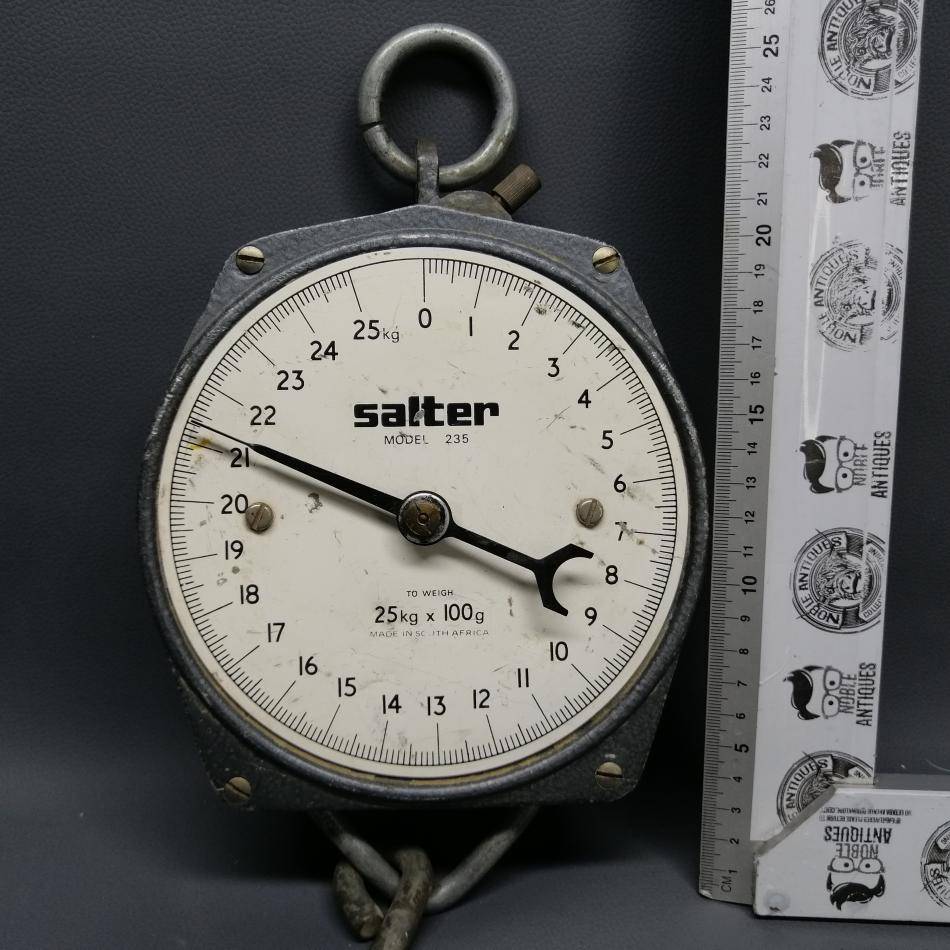 Scales & Weights - Large Vintage Cast Metal Industrial 235 Salter ...