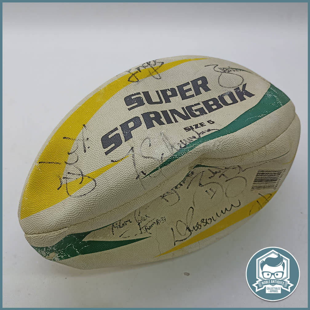 Sporting Memorabilia - Signed SA Player SA Super Springbok Rugby Ball ...