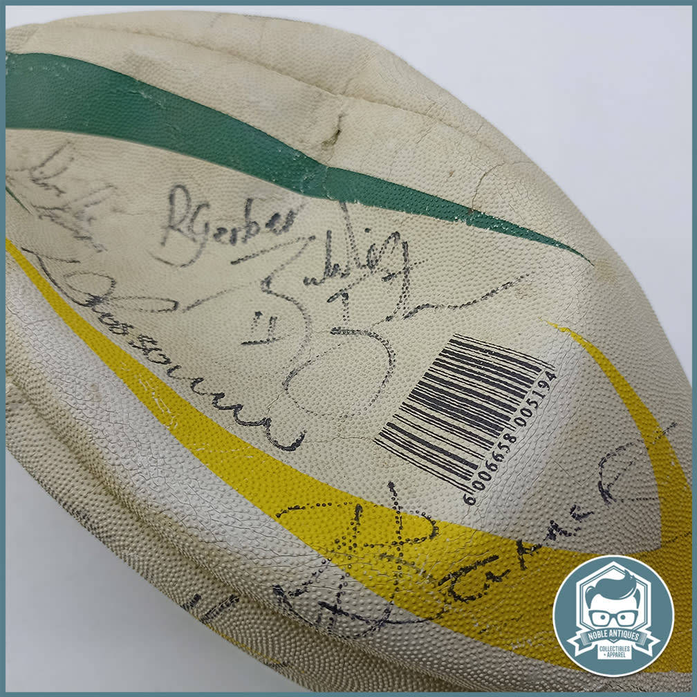 Sporting Memorabilia - Signed SA Player SA Super Springbok Rugby Ball ...