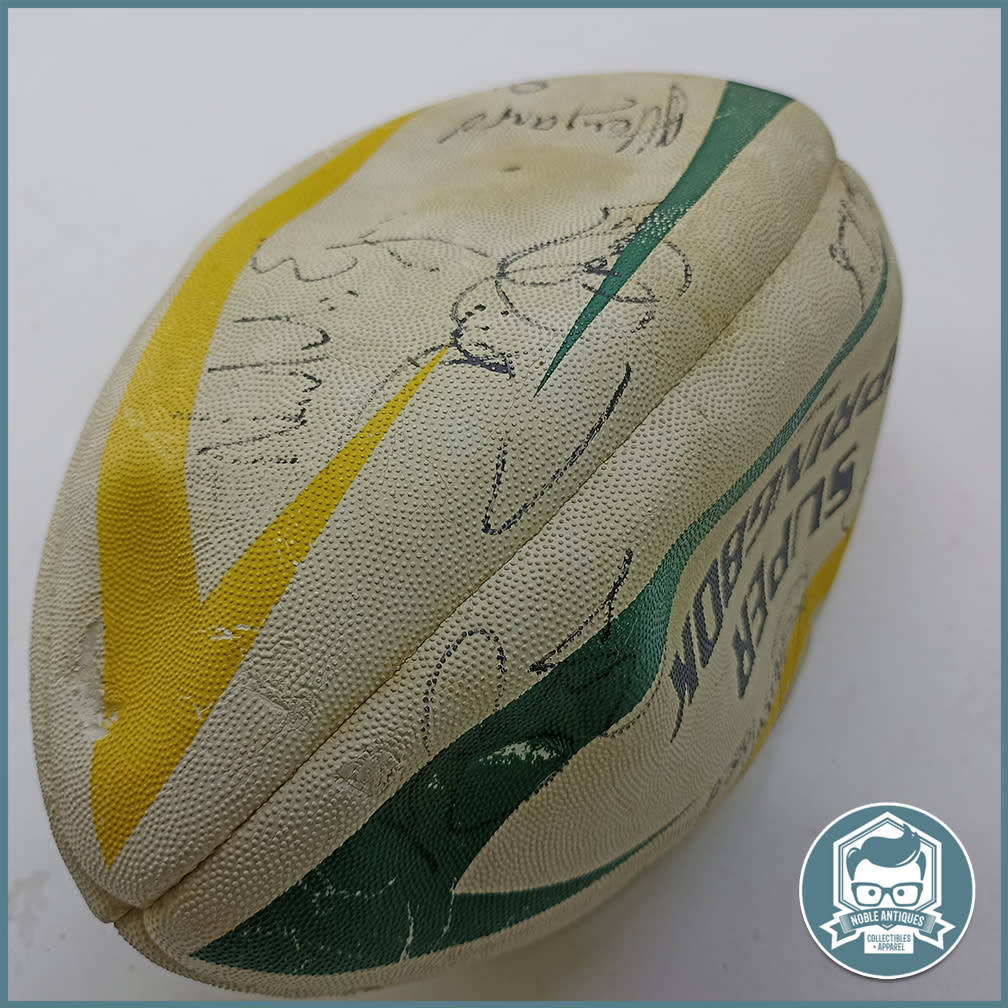 Sporting Memorabilia - Signed SA Player SA Super Springbok Rugby Ball ...