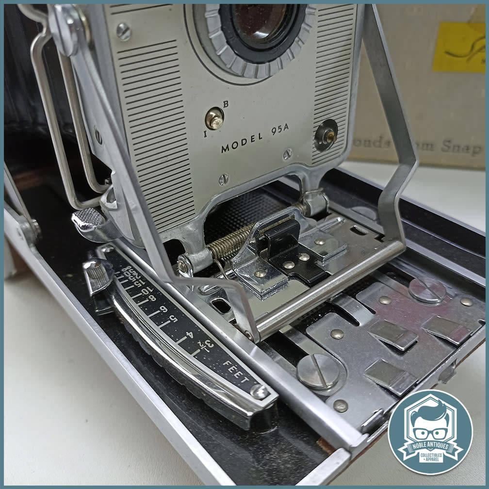 Cameras - Large Original Vintage 1950`s Boxed Polaroid Model 95 First ...