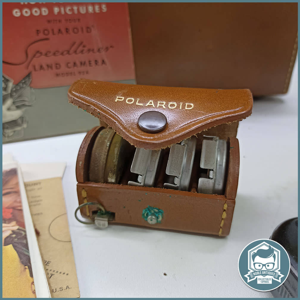 Cameras - Large Original Vintage 1950`s Cased Polaroid Model 95 ...