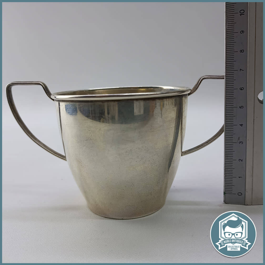 Silver - Sterling Silver Two Handled Cup - 92.97g!!! was sold for 1,300.00 on 10 Jul at 22:31 by ...