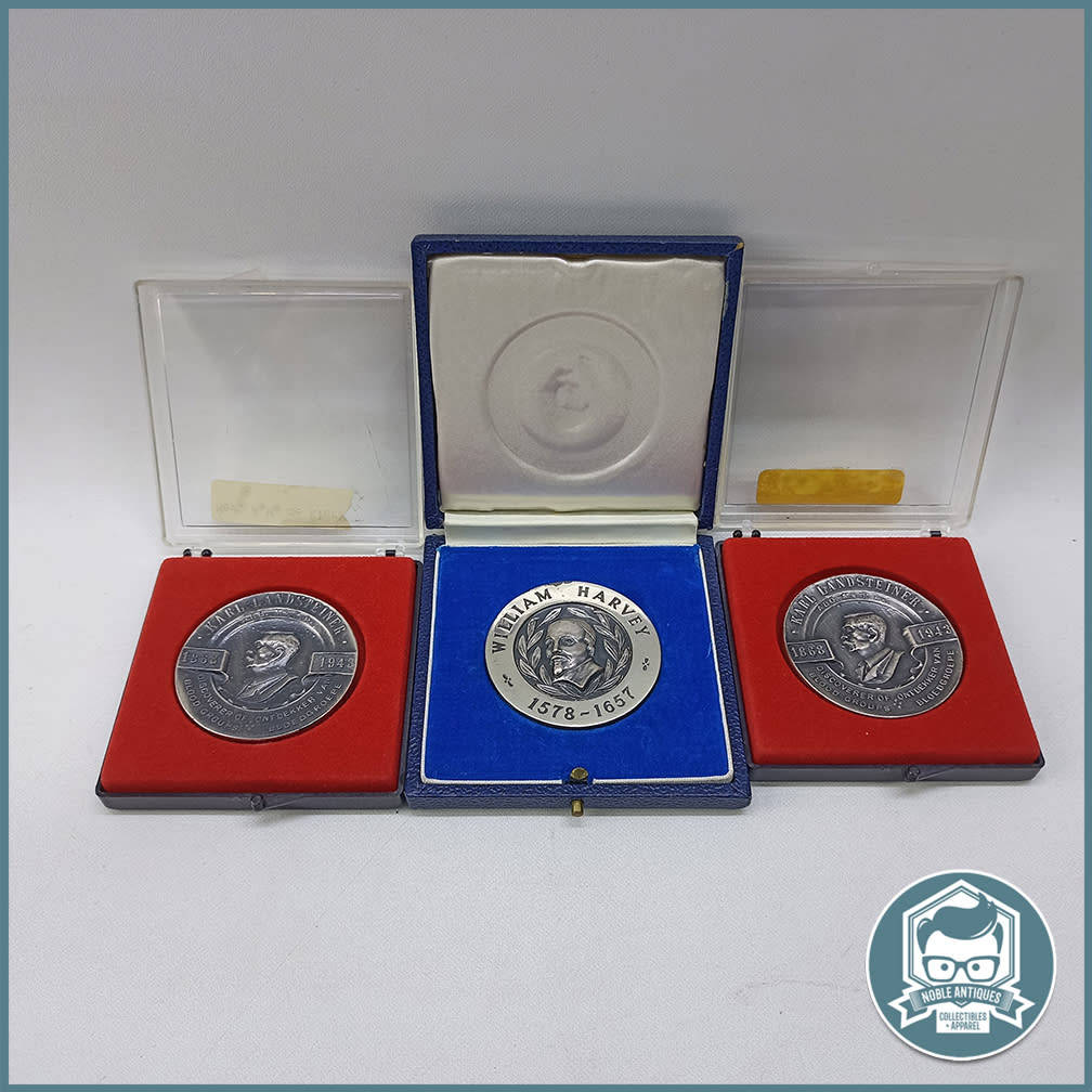 Commemorative - Commemorative 925 50th and 150th Blood donor Coins ...