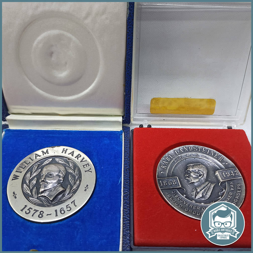 Commemorative - Commemorative 925 50th and 150th Blood donor Coins ...