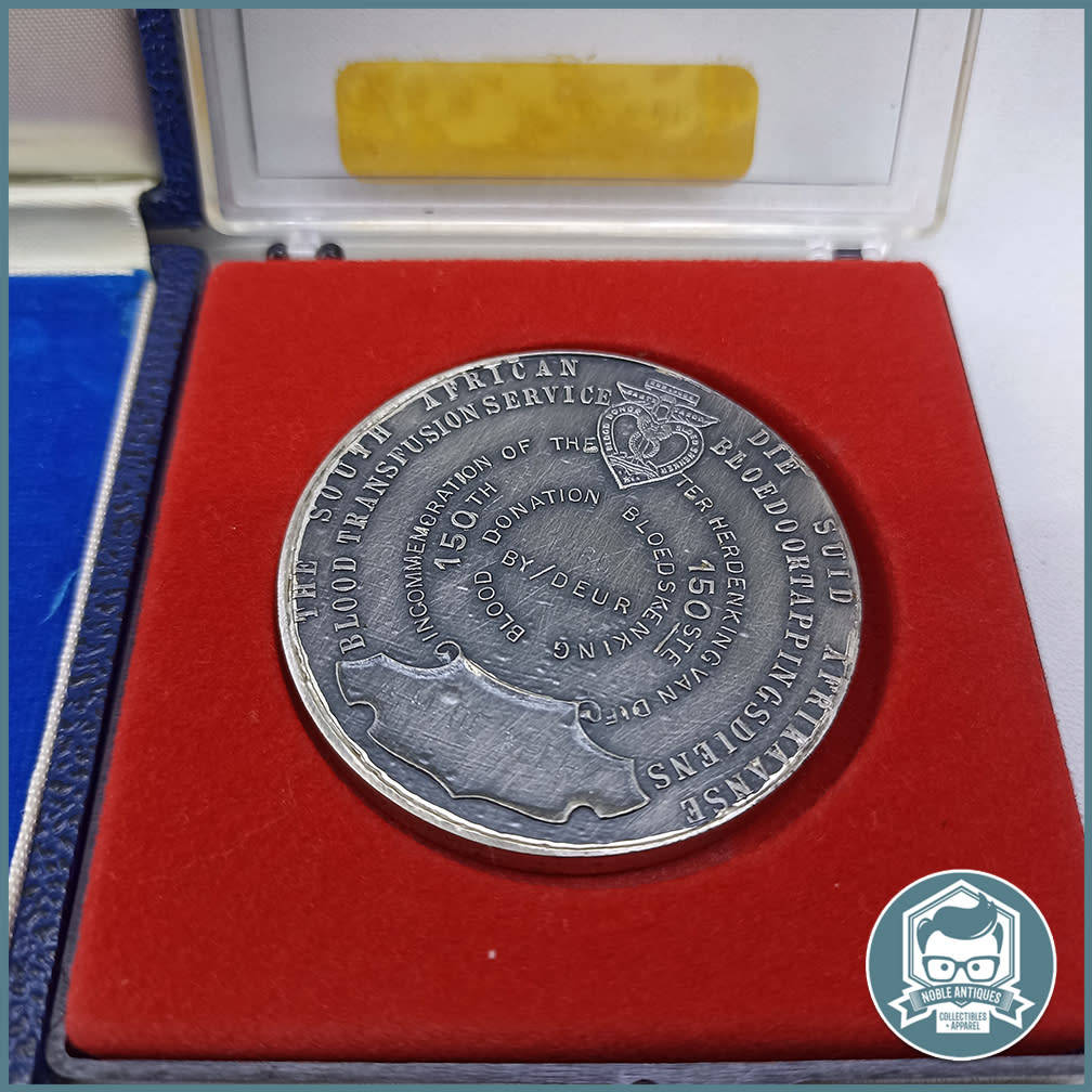 Commemorative - Commemorative 925 50th and 150th Blood donor Coins ...