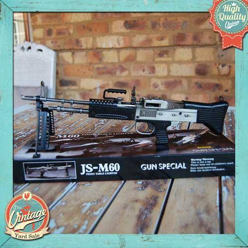 Smoking Accessories - M60 Machine Gun Lighter (With original Box) was ...