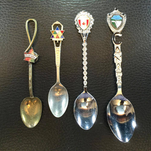 Silver - RARE Canadian Spoon Collection (4 Spoons) was sold for R98.00 ...