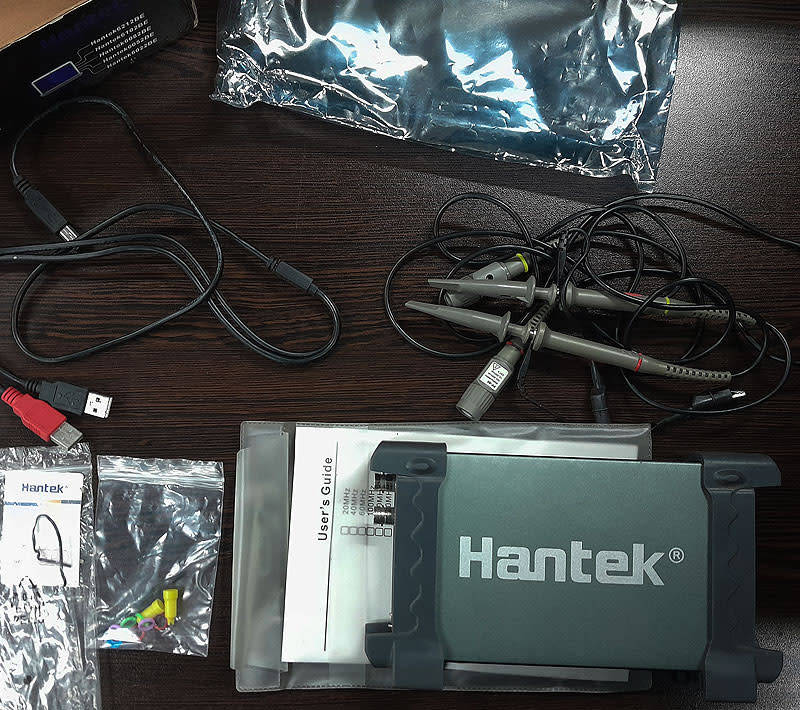 Oscilloscopes - Hantek6022BE student oscilloscope was sold for 650.00 ...