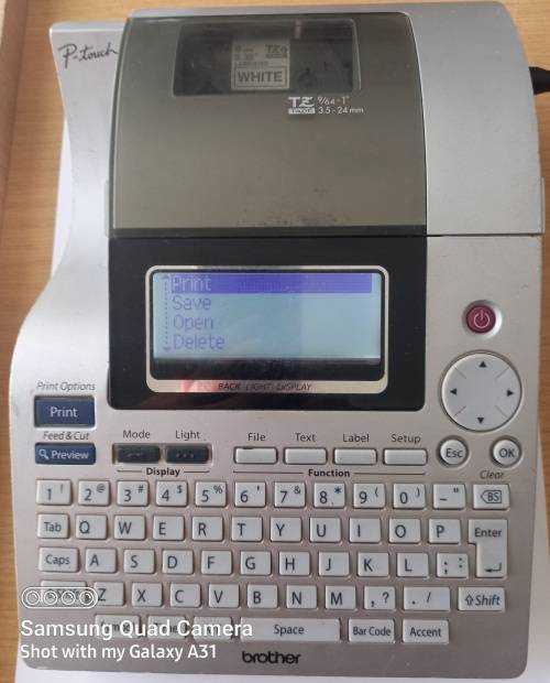 Postage & Packing Supplies - Brother PT-2700 Desktop Labelling System ...