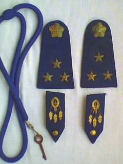 South African Police Services - SA Police brigadier rank insignia with ...