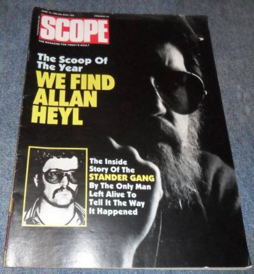 Magazines - SCOPE MAGAZINE 15 JUNE 1984 ( ALLAN HEYL / STANDER GANG ...