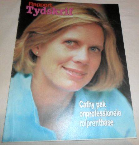 Magazines - RAPPORT TYDSKRIF 9 FEB 1986 ( CATHY BEARD , REG PARK ) was ...