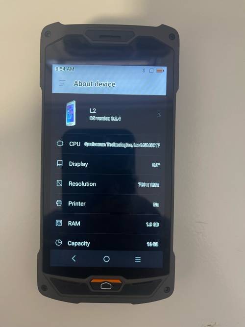 Point of Sale Equipment - Sunmi L2 Android 7.1 Handheld POS Terminal ...