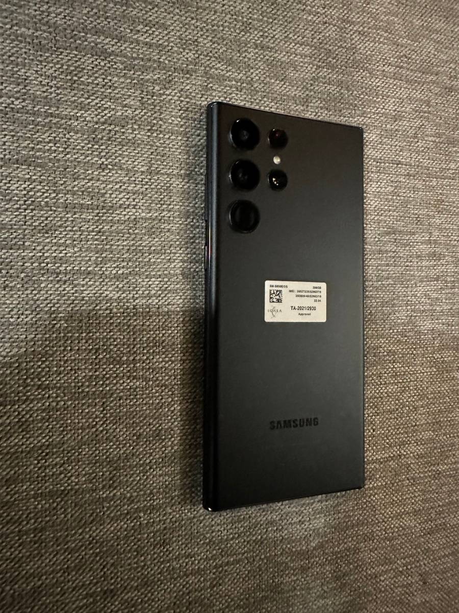 Samsung - Samsung Galaxy S22 Ultra 5G 12GB Ram 256GB Dual Sim Mint was ...