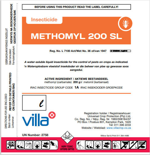 Other Business, Farming & Industry - METHOMYL 200 SL (UCP) 5L for sale ...