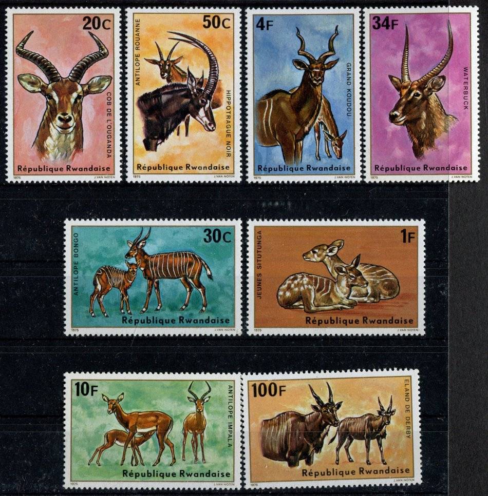 Other African - Rwanda - Animals - 1975 - MNH for sale in Cape Town (ID ...