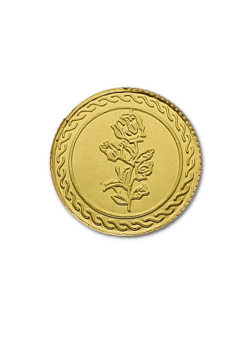 Gold & Bullion Coins - 1g Gold Coin with Flower & UAE Heritage Building ...