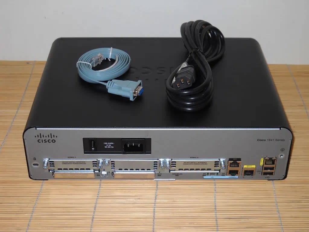 Hubs & Switches - Cisco 1900 Series CISCO 1941 Integrated Service ...