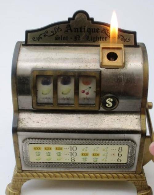 Casino Memorabilia - Retro mid century novel tin plate Antique Slot - N ...
