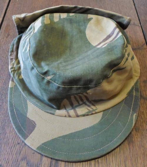 Headgear - AUTHENTIC RHODESIAN BUSH WAR ERA CAMO CAP WITH NECK FLAP was ...