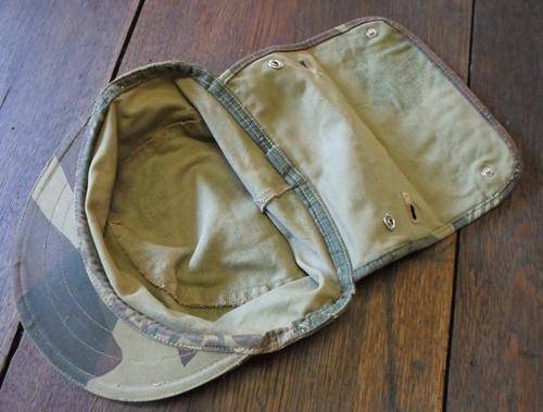 Headgear - AUTHENTIC RHODESIAN BUSH WAR ERA CAMO CAP WITH NECK FLAP was ...