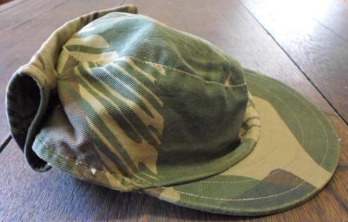 Headgear - AUTHENTIC RHODESIAN BUSH WAR ERA CAMO CAP WITH NECK FLAP was ...