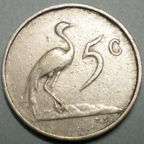 Other Republic of South Africa Coins - RSA 1965 5cent was sold for R1 ...