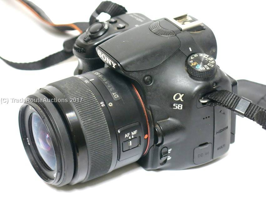 Digital SLR - Sony SLT-A58 Digital SLR Kit with 18-55mm Zoom Lens, 20 ...
