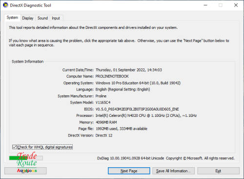 Laptops & Notebooks - Proline V1165C4 Celeron N4020 4GB 500GB HDD 11 ...