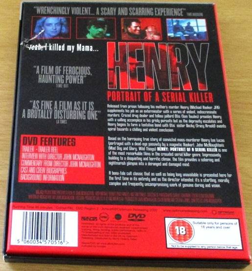 Movies - CULT FILM: Henry DVD [DVD BOX 5] The Full Uncut Version for ...