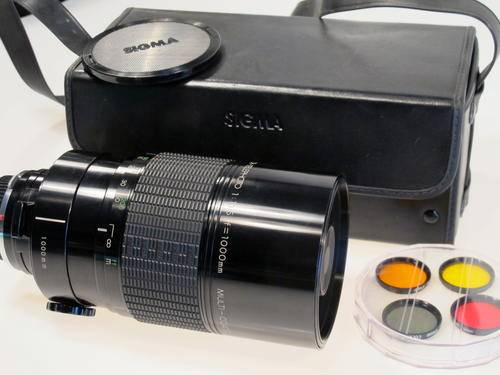 Lenses - **Massive+Rare**Sigma 1000mm Mirror Telephoto for Olympus OM ...
