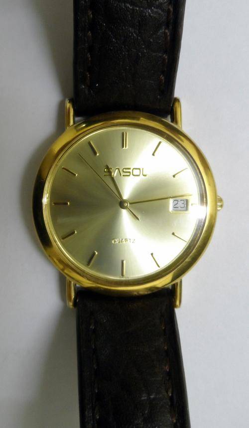 Men's Watches - "Sasol" Limited Edition Lanco Quartz Watch! - 18ct gold ...