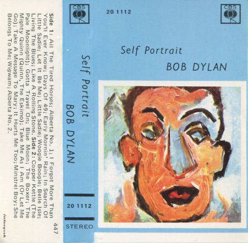 Pop - Bob Dylan - Self Portrait - South African Cassette Tape was sold ...