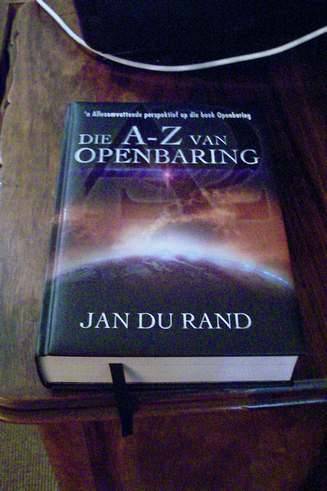 Antiquarian & Collectable - DIE A - Z VAN OPENBARING DEUR PROF JAN DU ...
