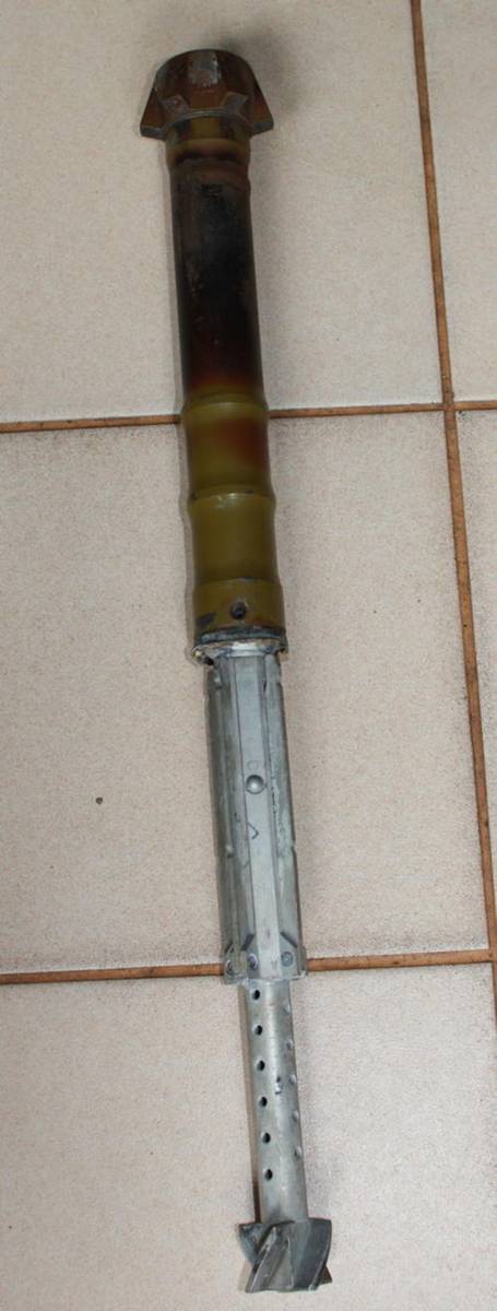 Other War Memorabilia - RPG 7 shrapnel, belonged to the late Sgt Bruce ...