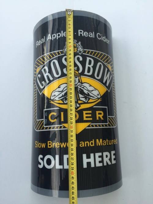 Advertising - Crossbow Cider Sign 90's was sold for R500.00 on 28 Aug at 20:01 by DESMOND2020 in ...