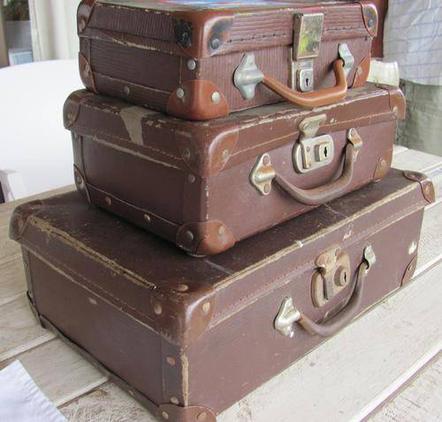 Other Antiques & Collectables - THREE OLD SCHOOL CASES - DRIE OUTYDSE ...