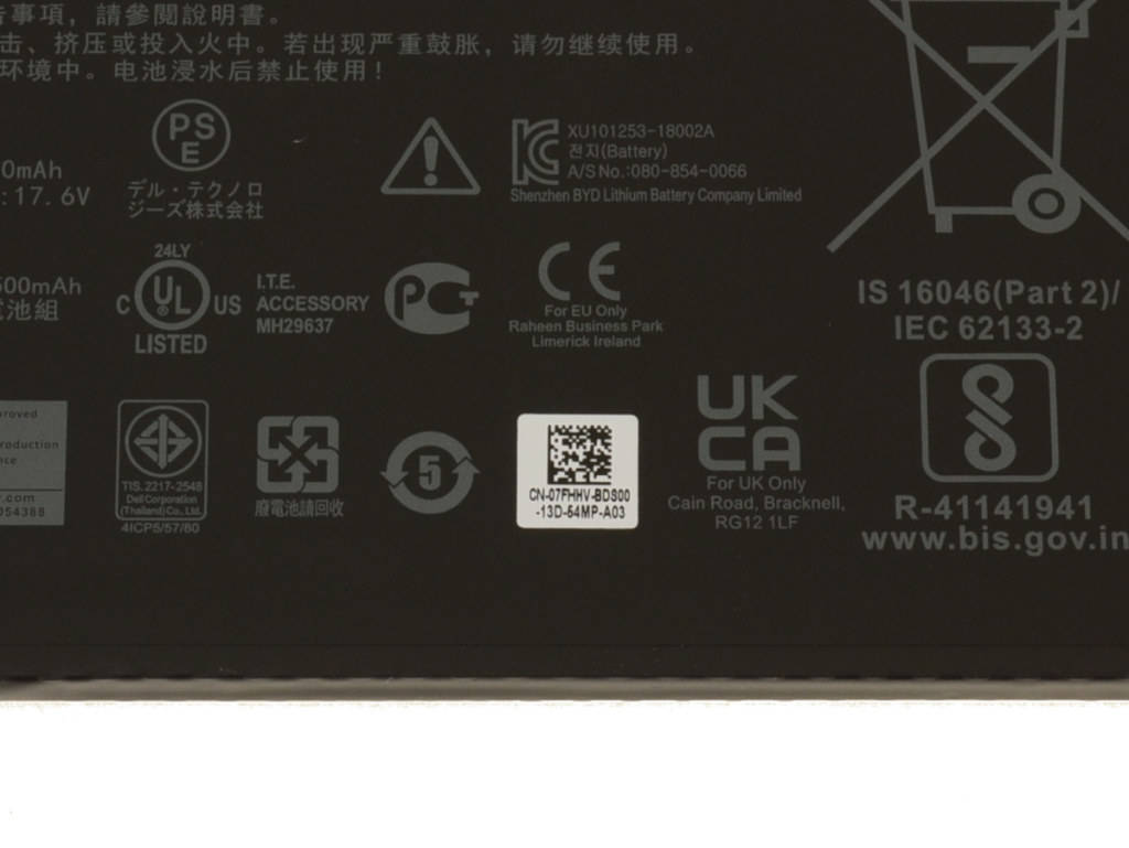 Laptop Batteries - Dell OEM Original Laptop Battery for the Dell ...